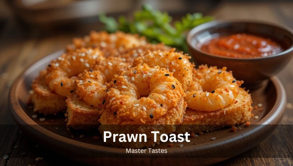 Prawn Toast Recipe | Crunchy Fried Bread with Prawns